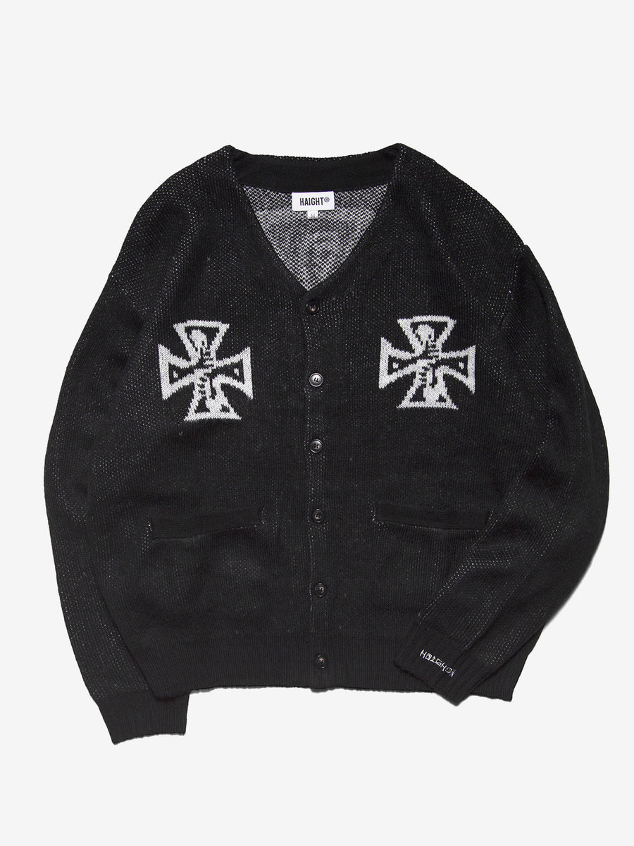 GOOD BAD CROSS CARDIGAN – HAIGHT